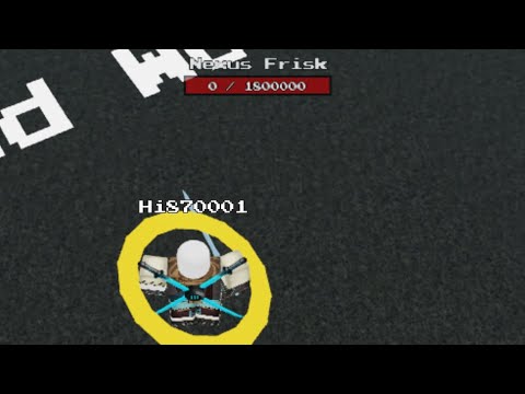Roblox Undertale Boss Battles Nexus Fight Solo 4x HP (1.8 Million ...