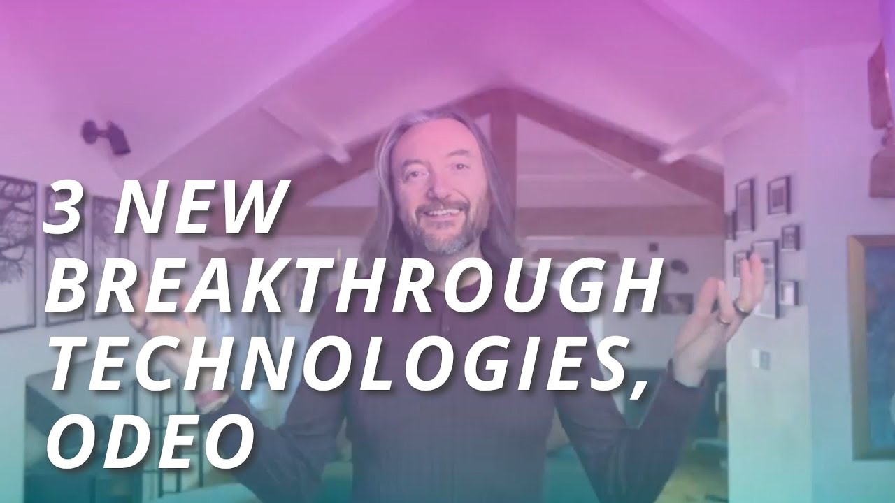 3 NEW breakthrough technologies, ODEO - YouTube