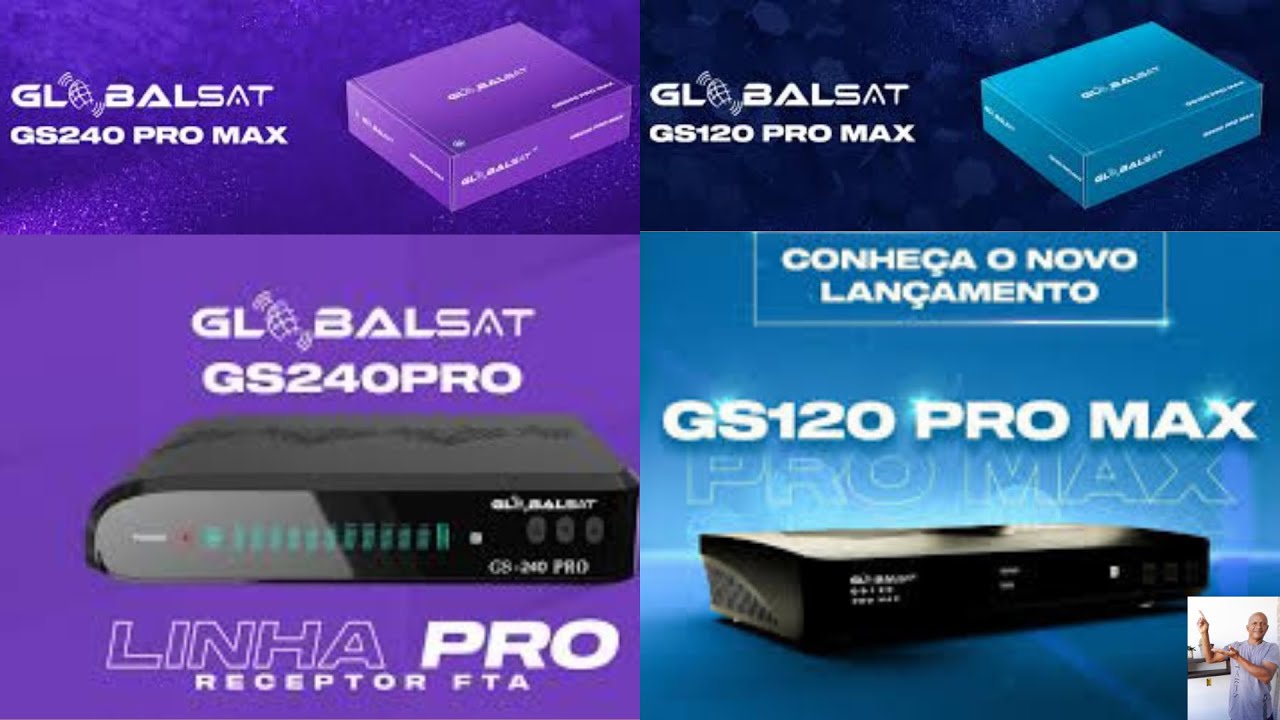 Nova Atualização Globalsat GS240 Pro Max - YouTube