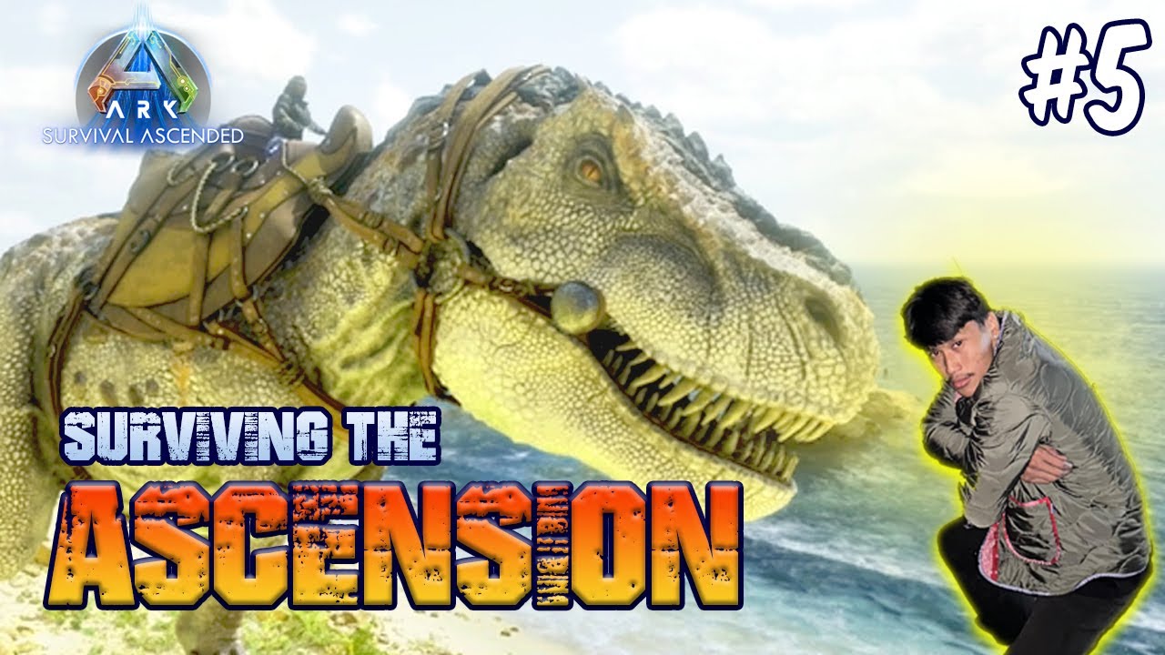 AKHIRNYA TAMING T REX - ARK: SURVIVAL ASCENDED - PART 5 - YouTube