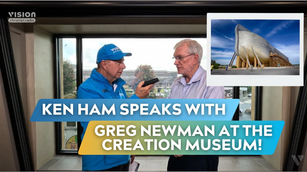 Ken Ham Chats with Greg Newman at the Ark Encounter! - YouTube