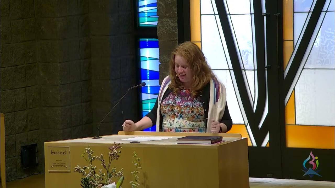 Rabbi Sara Mason-Barkin Friday Evening Shabbat Sermon Oct 27th 2022 - YouTube