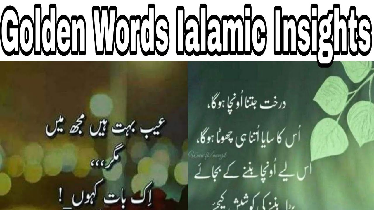 Inspiration from Hadith - Islamic Insight - Islamic Quotes - Golden ...