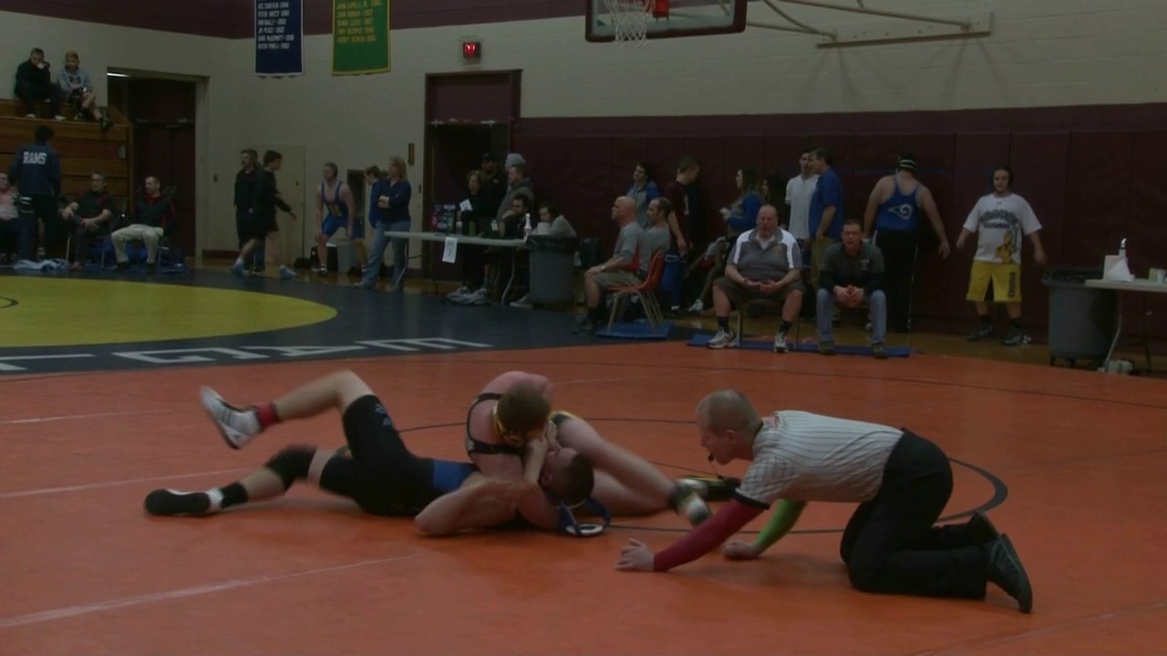 182lbs Shawn Oshea Taconic vs Bray Kowalski Ichabod Crane 12 27 16 ...