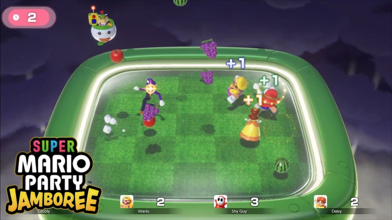 WHY BOWSER JR.! - Showdown Minigame Battle - Super Mario Party Jamboree ...