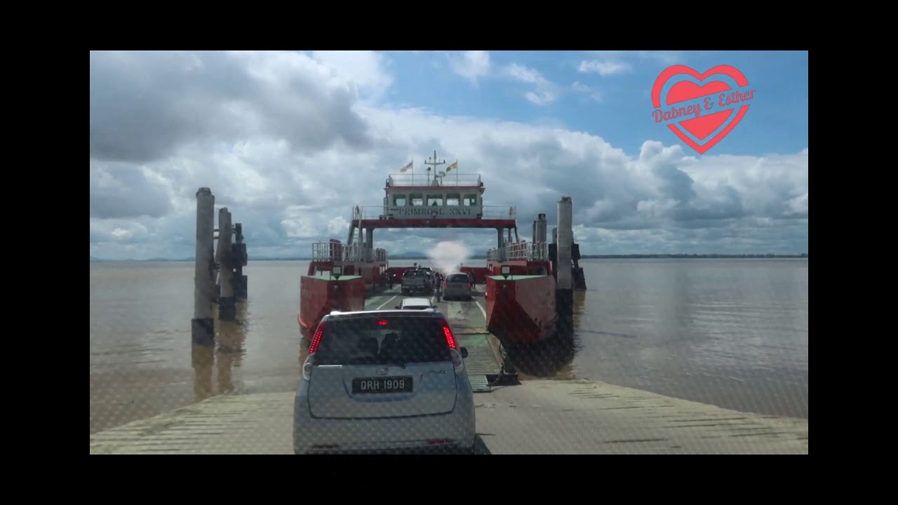 Trip from Sibu to Kuching Via Batang Sadong Bridge - YouTube