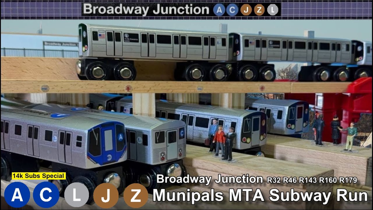 Munipals MTA Broadway Junction Subway Run + HUGE announcement ...