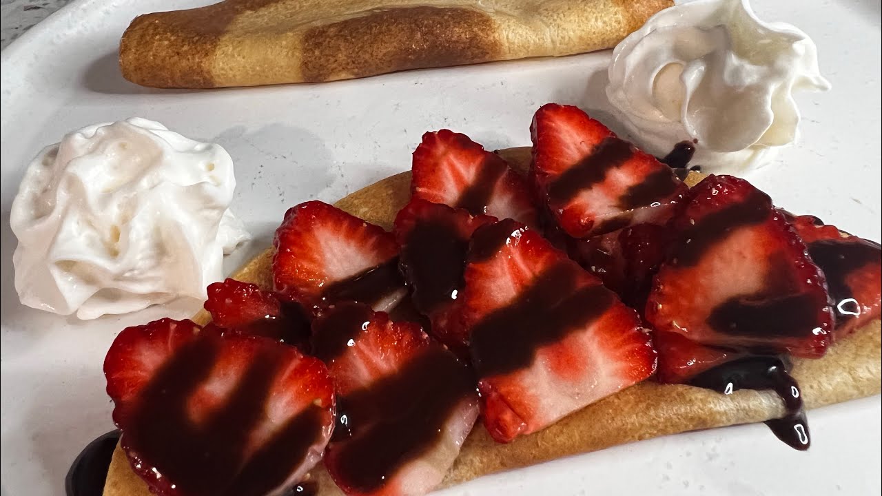 Crepas con 3 ingredientes | Receta sencilla 🤩🥞 - YouTube