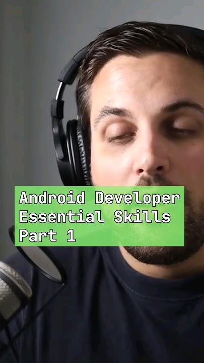 Android Developer Essential Skills - Java or Kotlin #androiddeveloper - YouTube