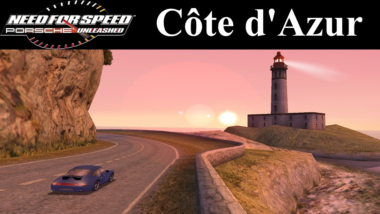 NFS Porsche Unleashed (PC) - Côte d'Azur - YouTube