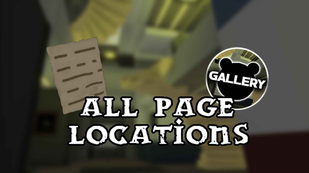 Every Page Location in the Gallery chapter! | Piggy - YouTube
