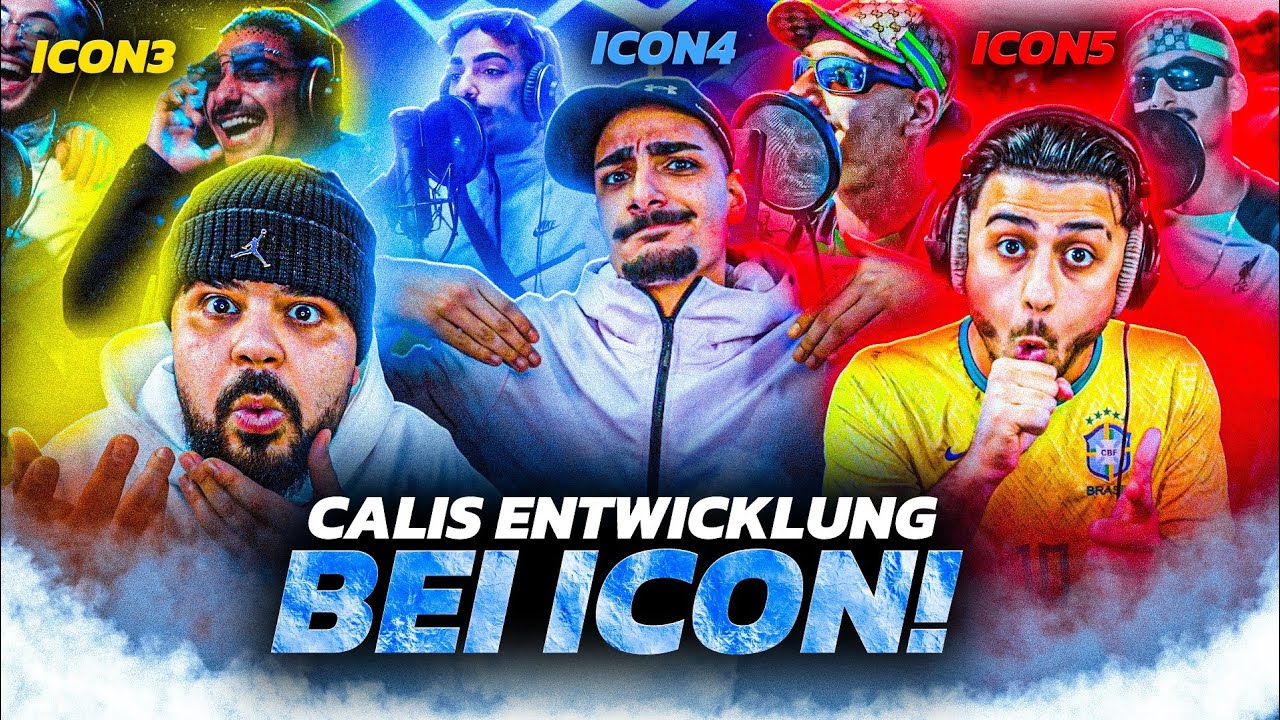 CALI KOMMT ZU ICON 6 ️ SEINE ENTWICKLUNG VON ICON 3 BIS ICON 5 🤯 ...