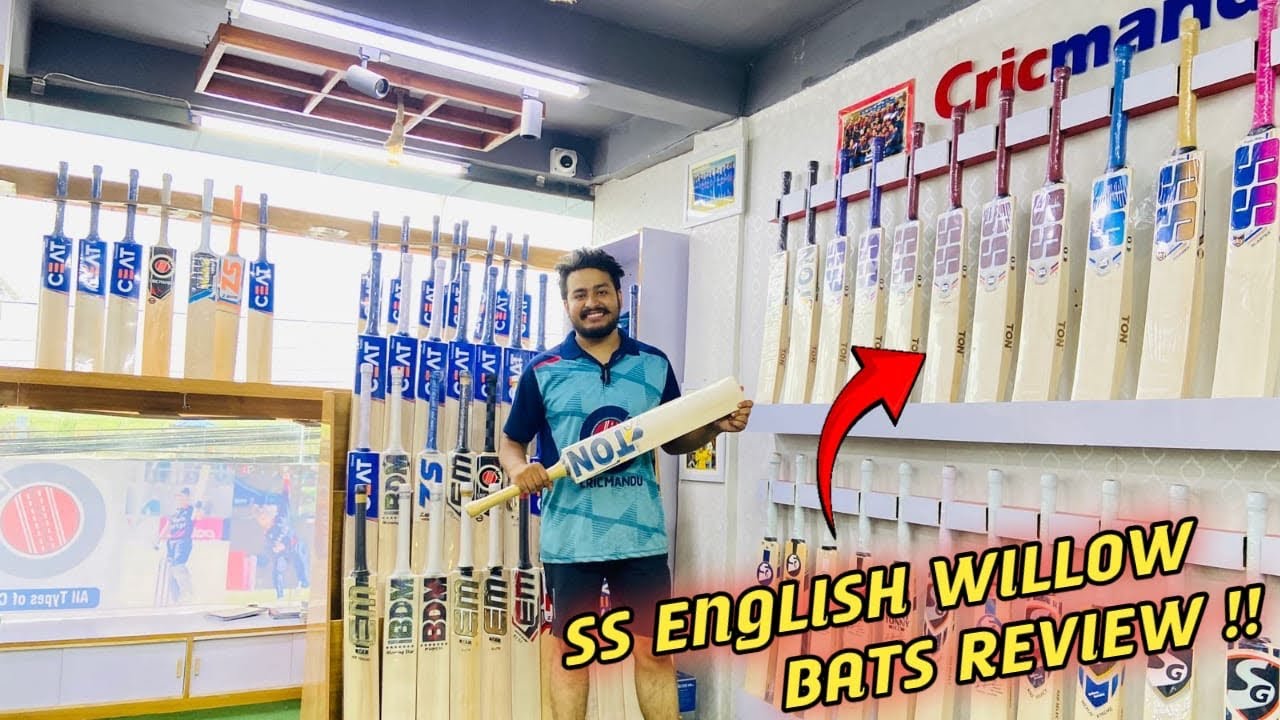 SS English Willow Bats || SS English Willow Bat Review || SS Bats in ...