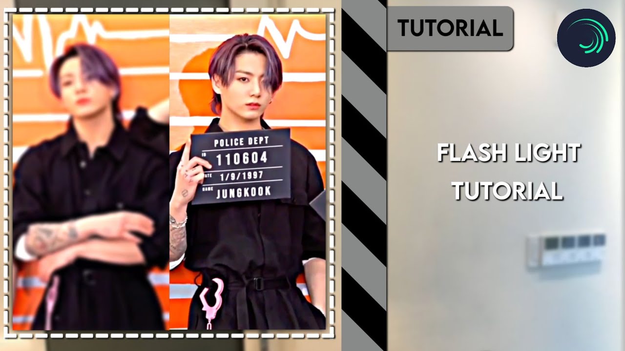 Tutorial flah light AE inspired || alight motion - YouTube