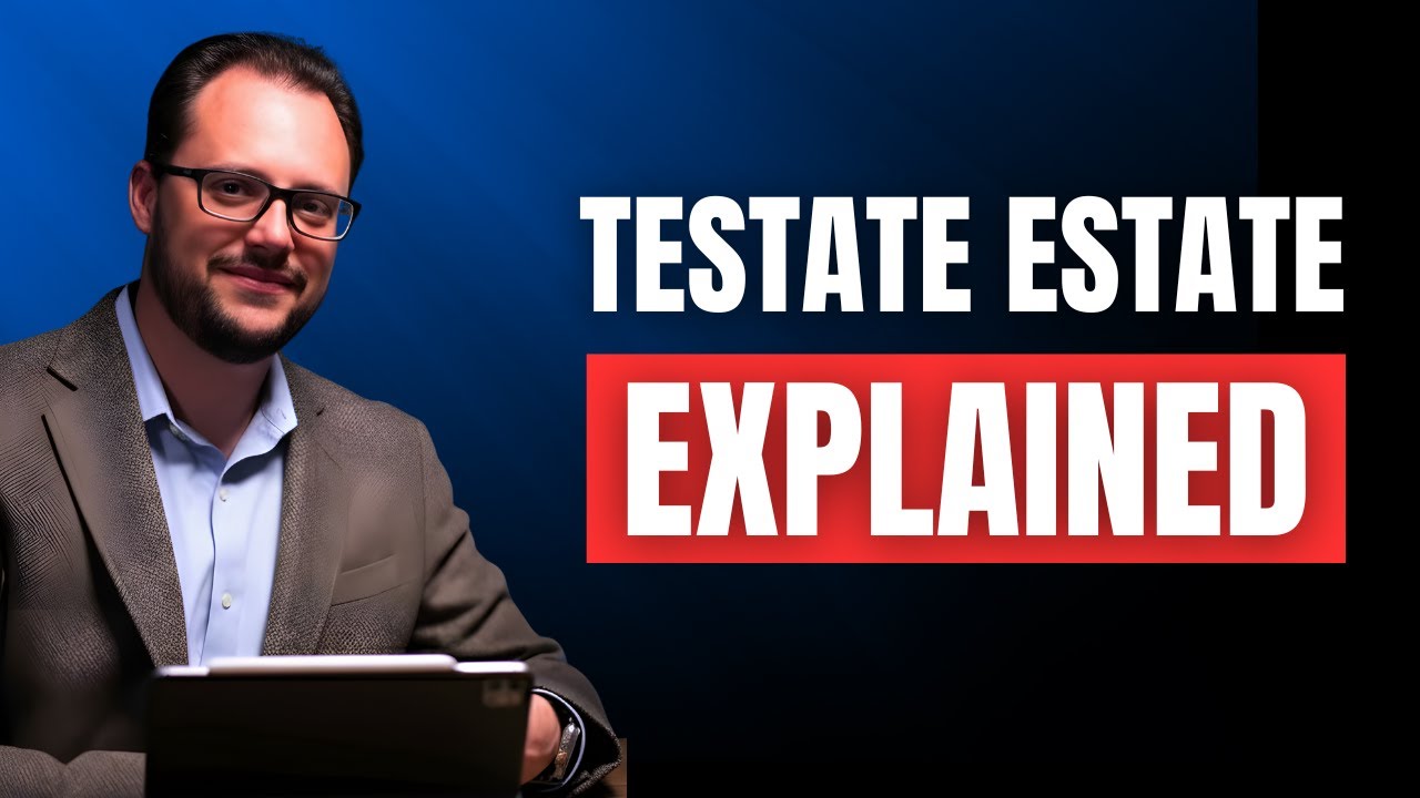 What Does Testate Mean? Definition & Meaning - YouTube