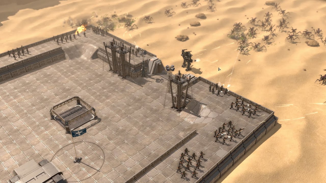 Starship Troopers: Terran Command - 2005 Remake - 2 - Outpost 29 - YouTube