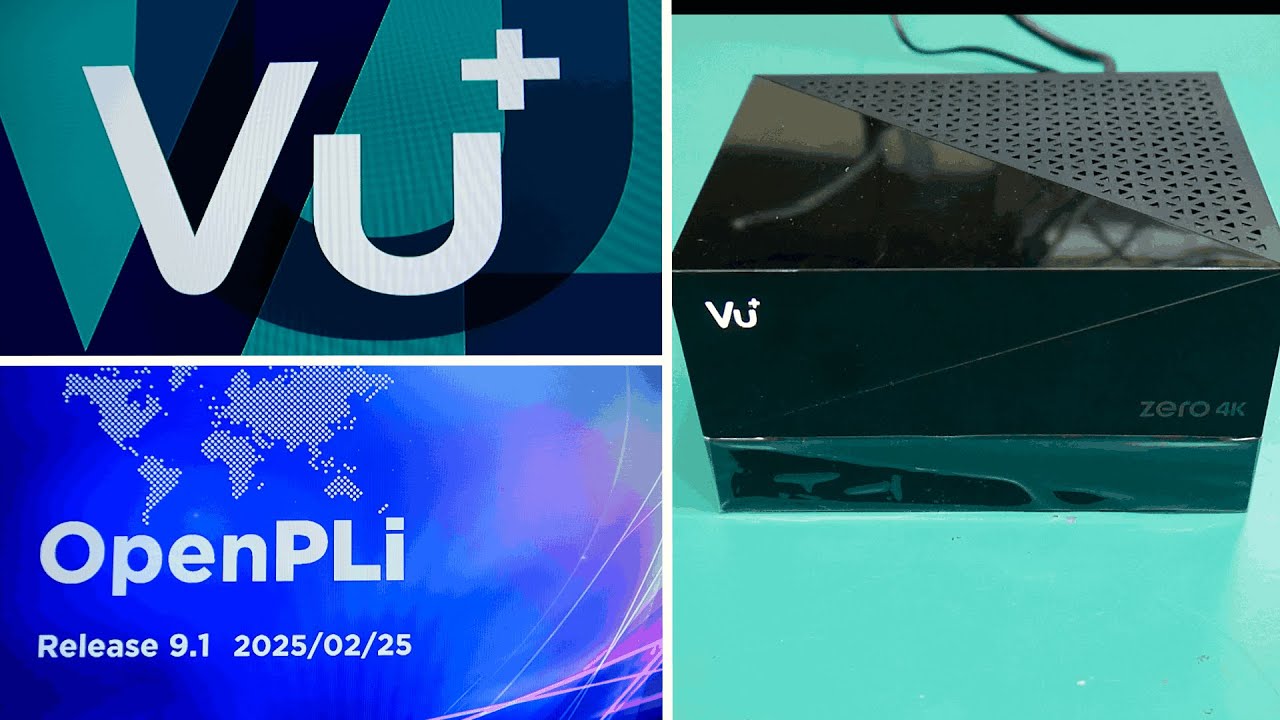 تنصيب صورة OpenPLi 9.1 على جهاز VU+ ZERO 4K - YouTube