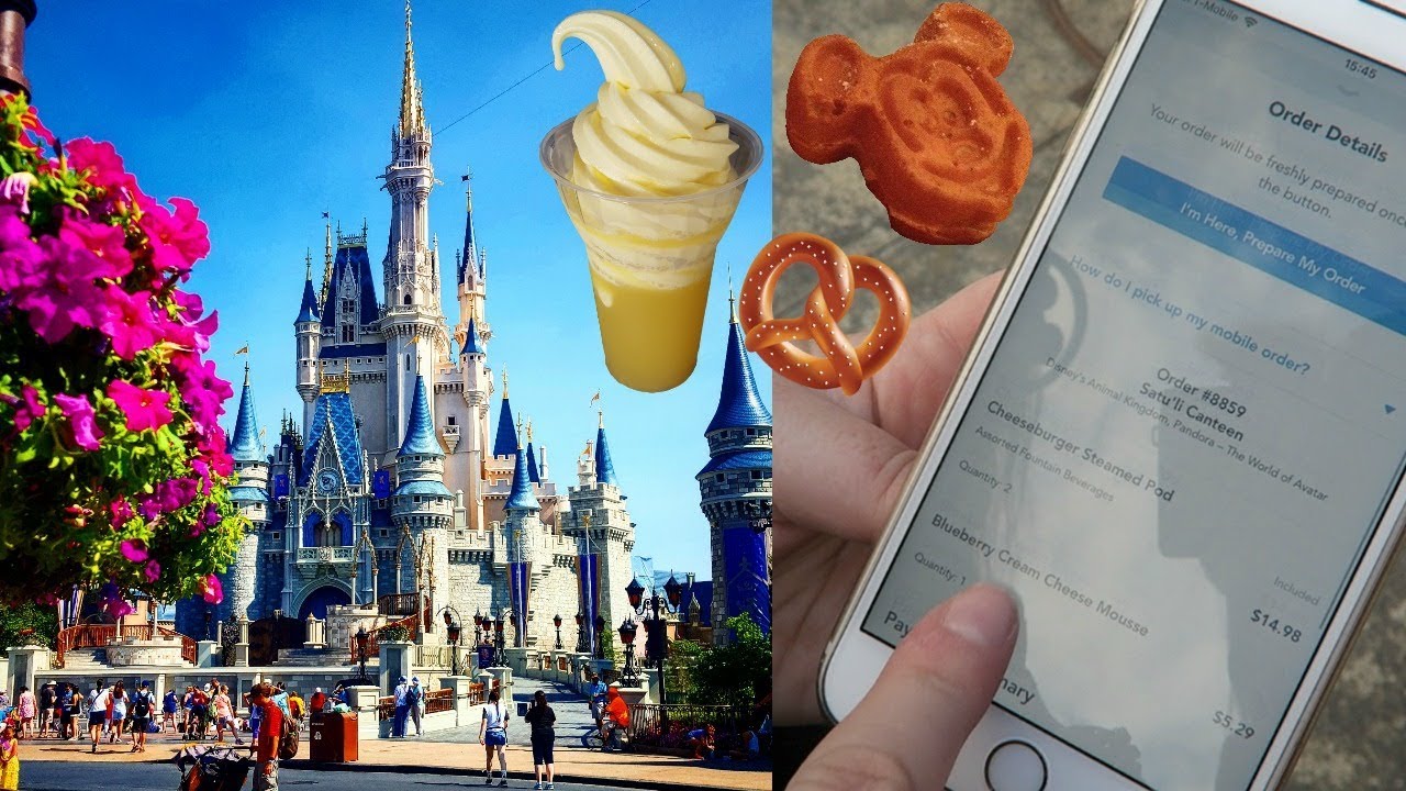Disney World mobile ordering | step by step guide - YouTube