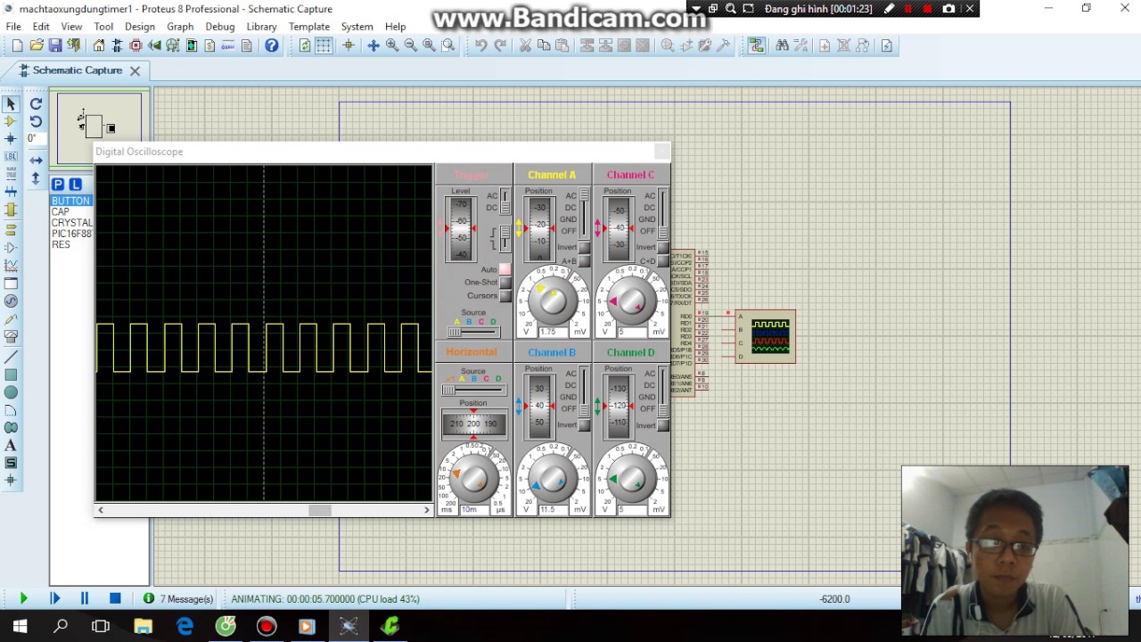 Pic16f887 TIMER 1 - YouTube