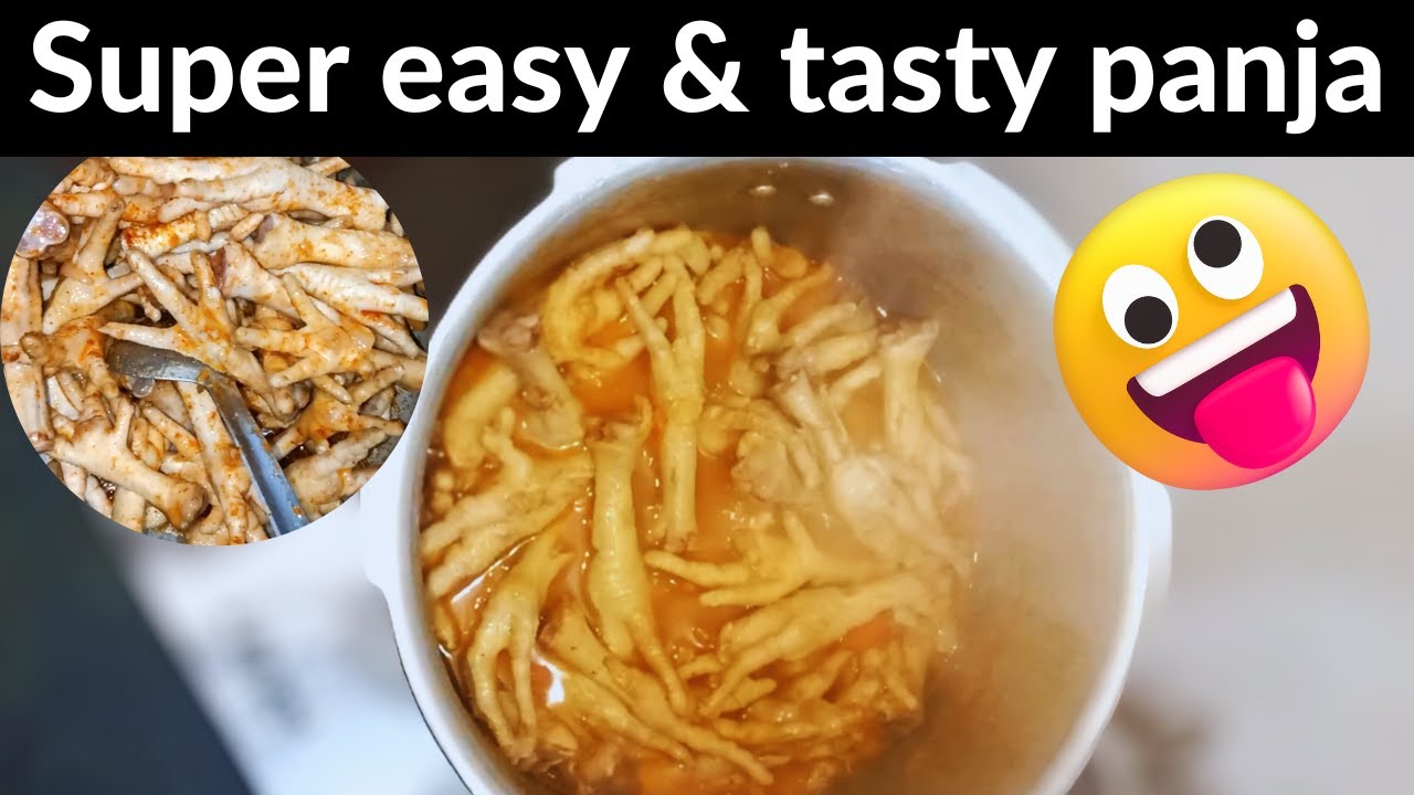 easy and simple Chicken Panja Recipe 😍🤤| chicken feet recipe | Chicken ...