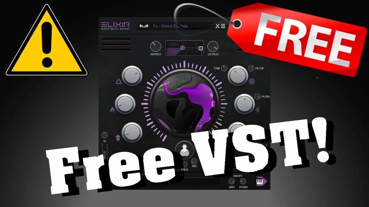 【New Free VST!】$33→$0! Top Free Lofi Multi Effect Plugin for Urban Music? Elixir Lite by ...
