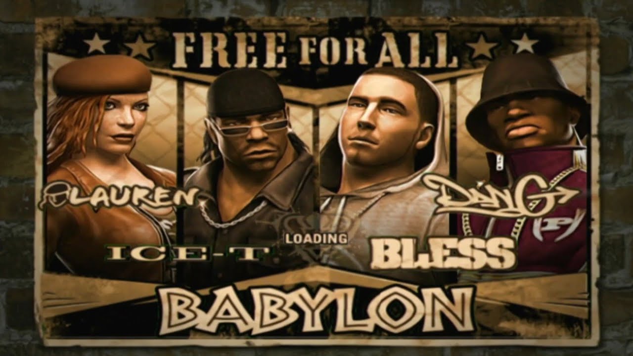 Def Jam Fight For NY | LAUREN vs ICE-T vs BLESS vs DAN G | HARD! (PS3 ...