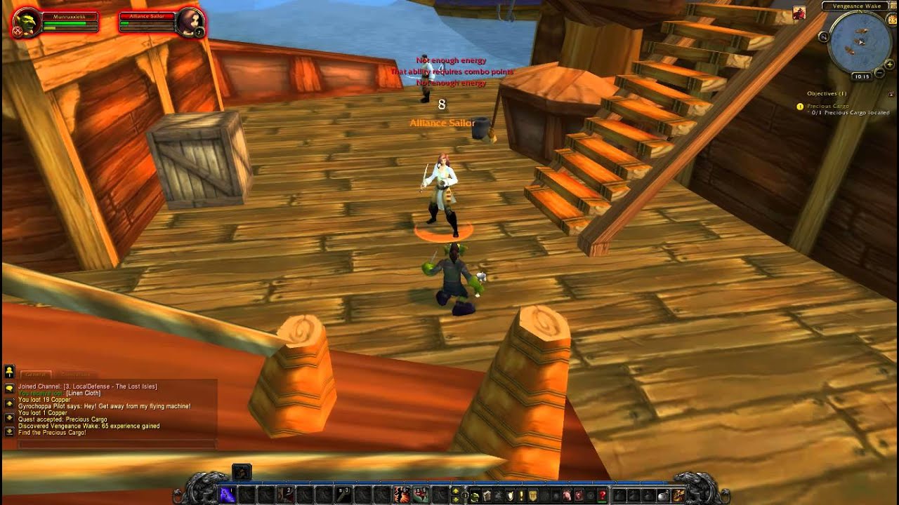 Precious Cargo Quest - World of Warcraft - YouTube