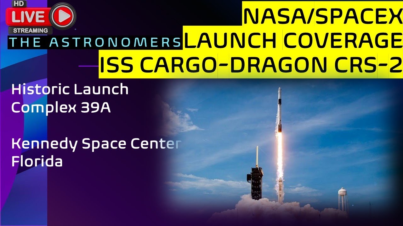 AMAZING LAUNCH! NASA SpaceX Launches CRS SpX-31 Cargo Dragon to ISS ...