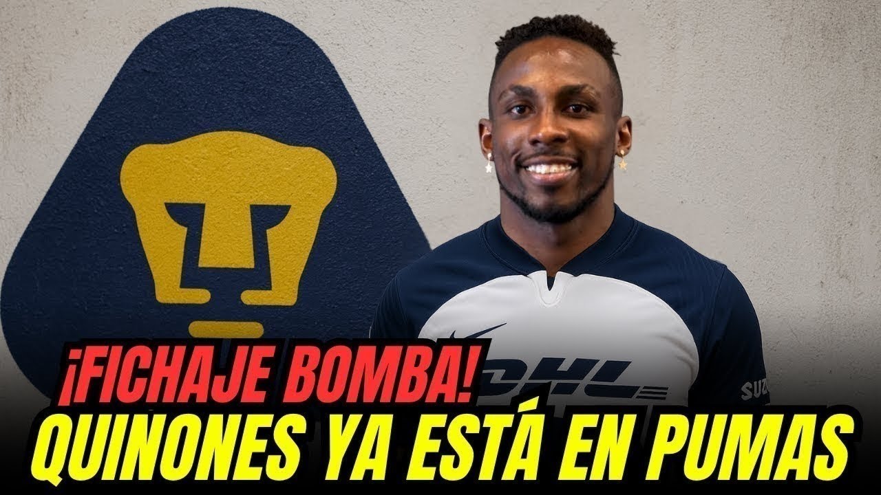 ¡QUINONES LLEGA A LA SEDE DE PUMAS PARA FIRMAR CONTRATO! | noticias ...