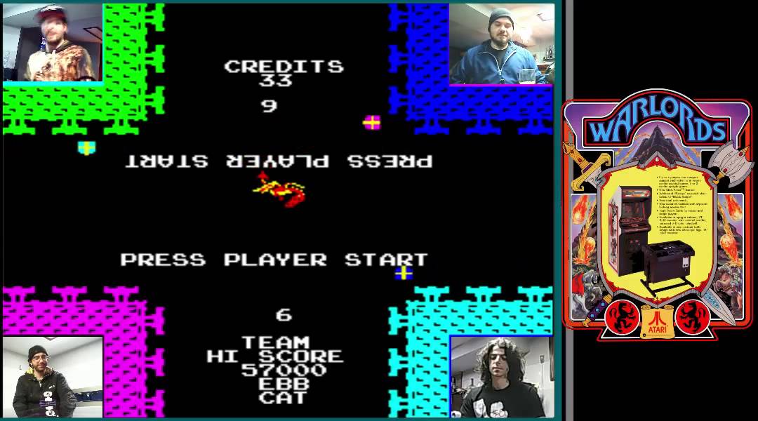 Arcade Classics: Warlords (1980 Atari) - YouTube