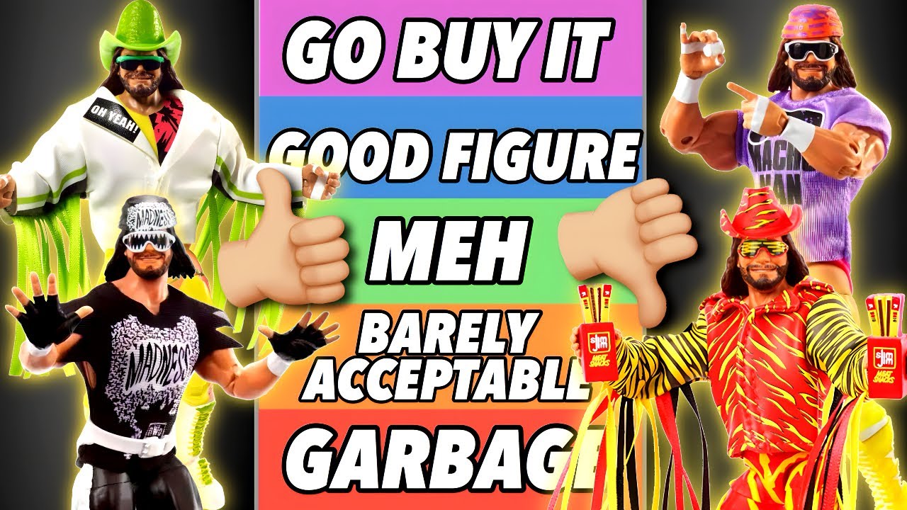 Ranking EVERY Macho Man Randy Savage Figure WORST to BEST! - YouTube