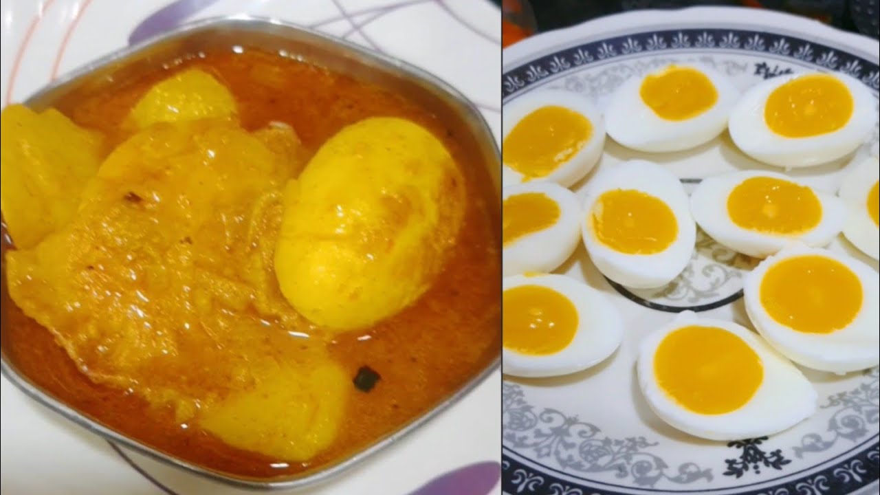 unique egg curry | boiled egg curry with potato recipe by Mili Dutta ...