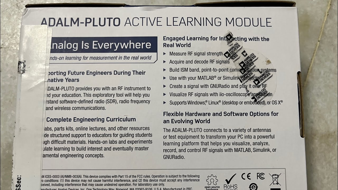 Unboxing ADALM Pluto - YouTube