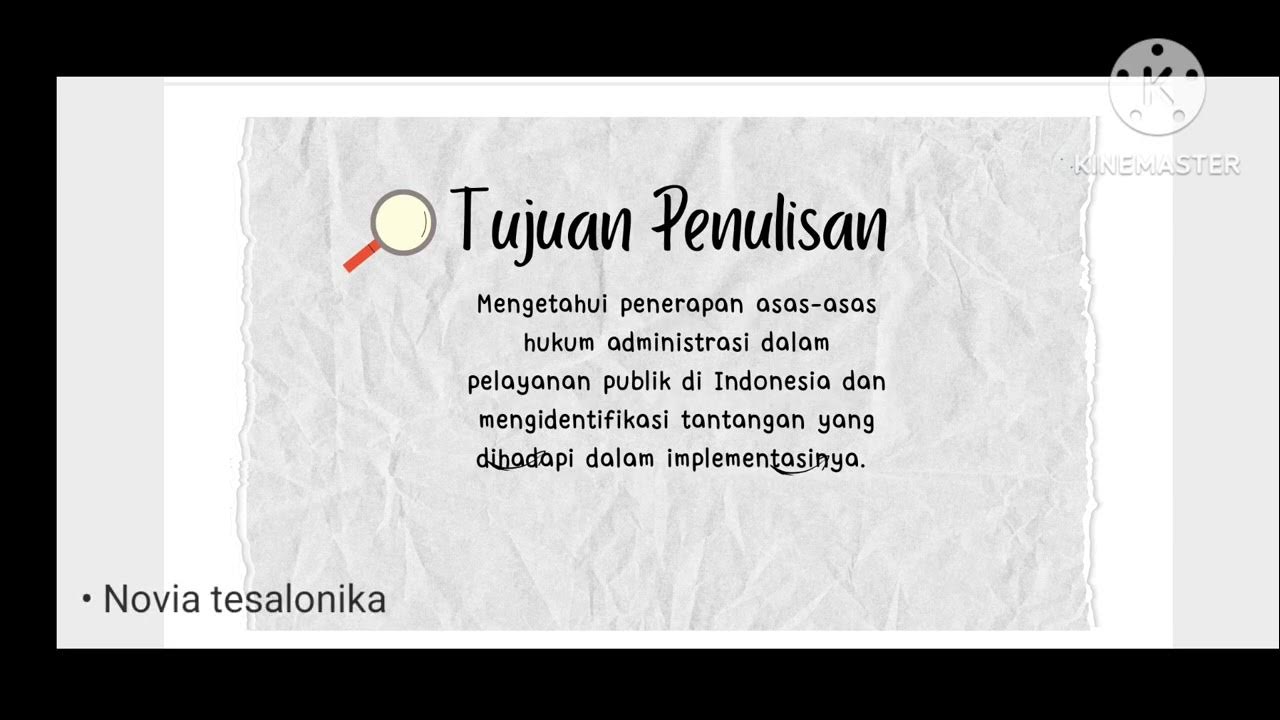 Kelompok 4 | UAS Mata Kuliah Hukum Administrasi Negara - YouTube