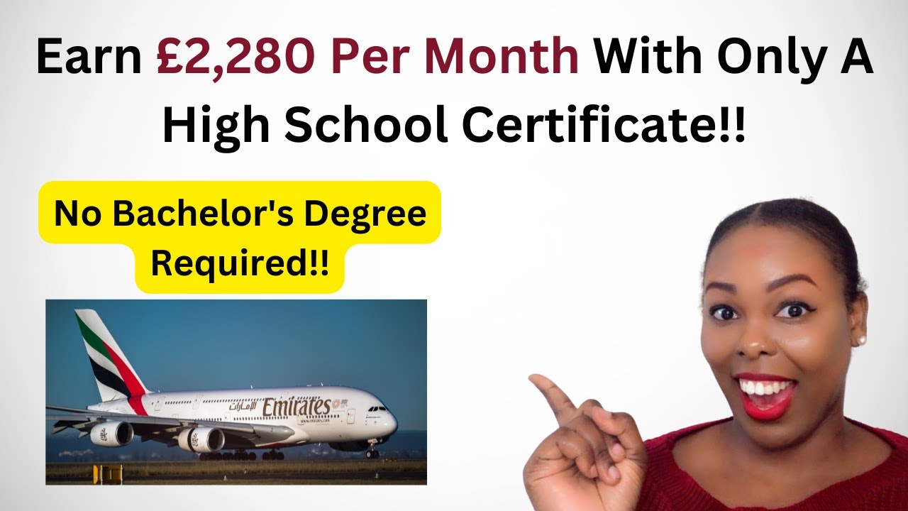 Earn £2,280 Salary Per Month With Only A High School Certificate ...