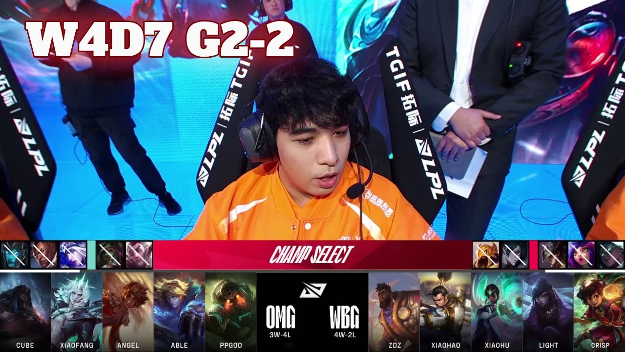 WBG vs OMG - Game 2 | Week 4 Day 7 LPL Spring 2024 | Weibo Gaming vs Oh My God G2 - YouTube