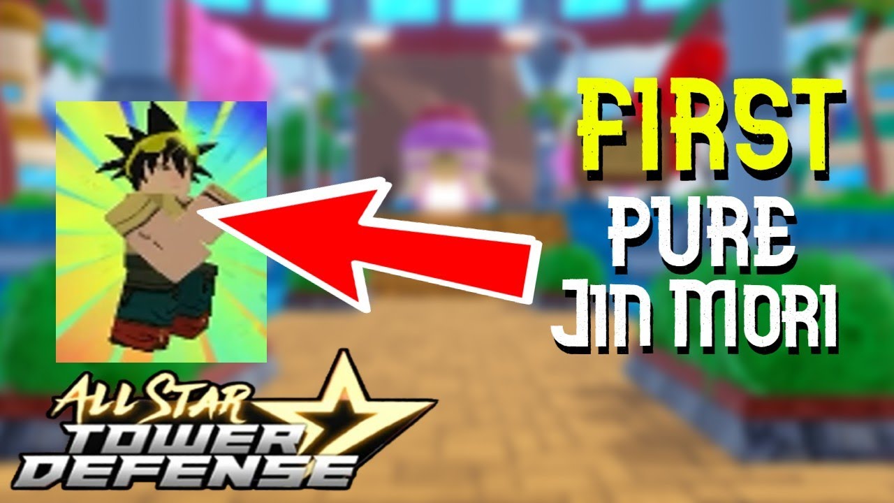 I made the FIRST PURE GOLD JIN MORI IN ALL STAR TOWER DEFENSE! TRADING ...