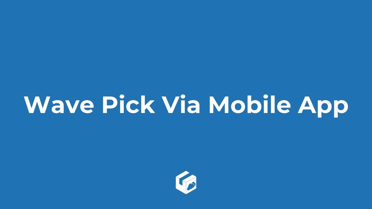 Wave Pick via the Mobile App - YouTube