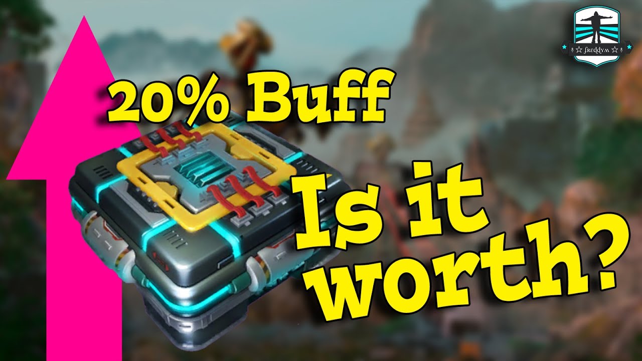 Plus 20% Repair Power - Big Buff is it worth to upgrade? War Robots ...