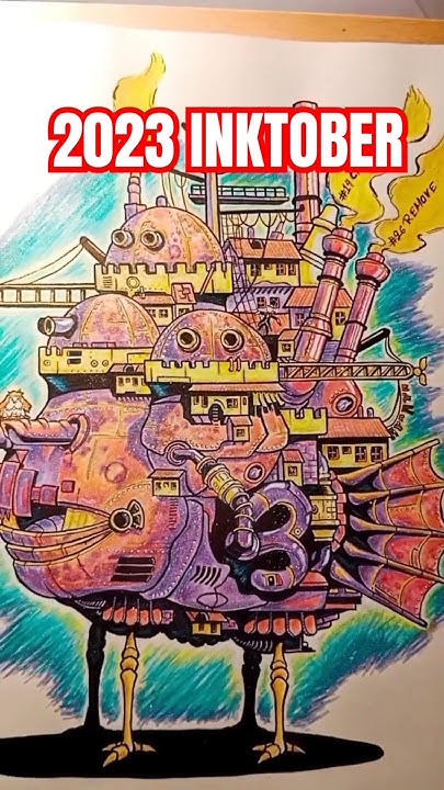 Old video of my 2023 inktober art #inktober #inktober2023 #artmary98_ #fanarts #fypシ゚ ...