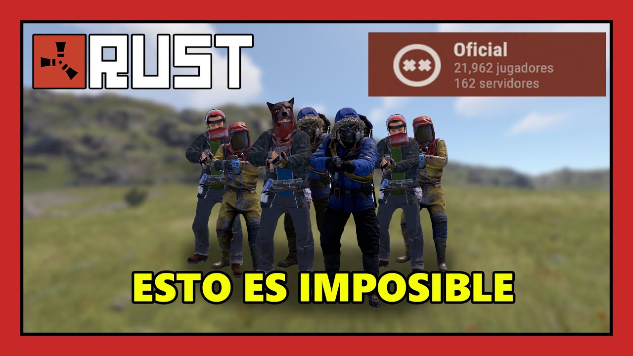 RUST / WIPE EN SERVER OFICIAL SIN BPS SE HACE IMPOSIBLE! - YouTube