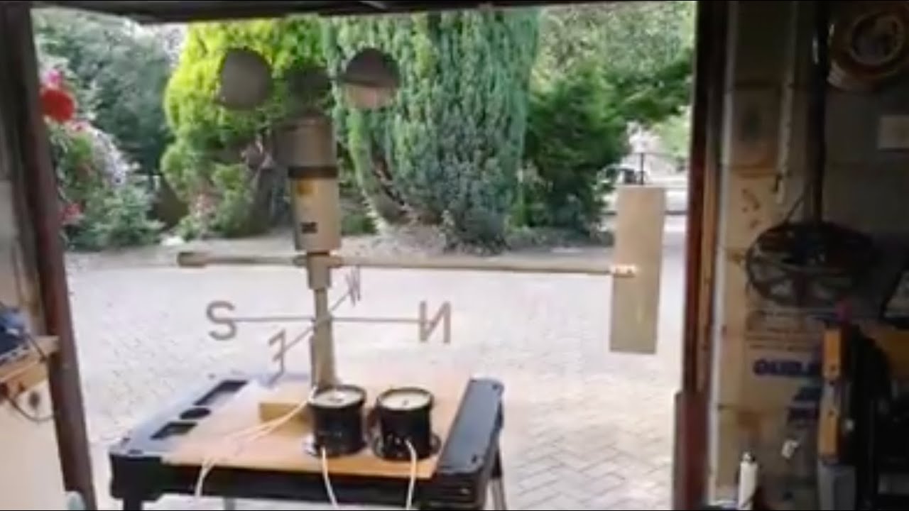VINTAGE AIRPORT ANEMOMETER / WIND VANE BY R.W. MUNRO OF LONDON. - YouTube