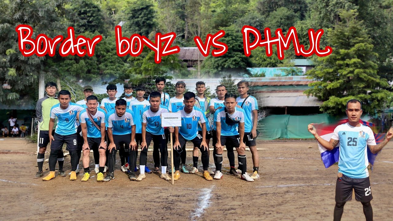 Maela Raining Season ⚽️ Tournament Border Boyz Vs PTMJC 🔥🔥 - YouTube