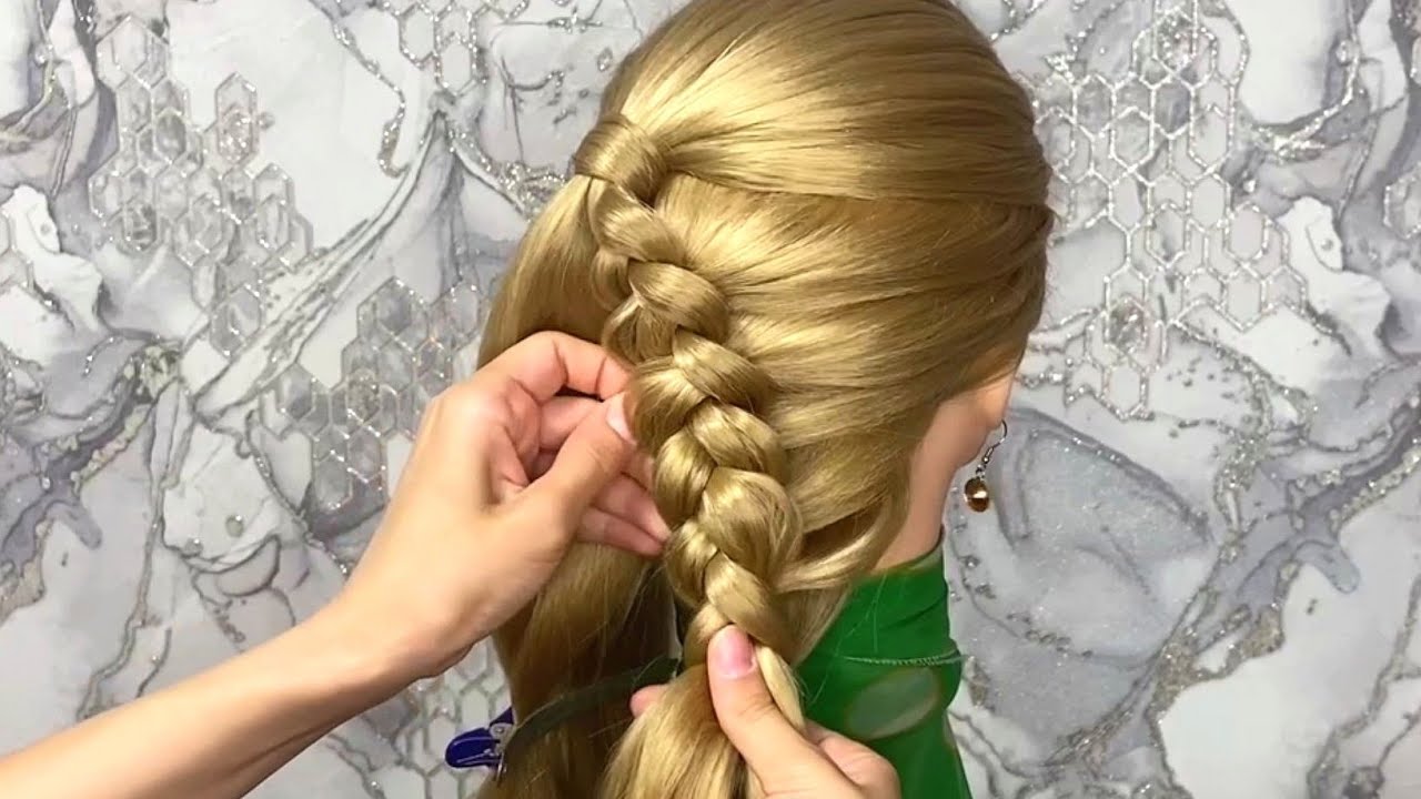New simple hairstyle for women | ladies hair style - YouTube