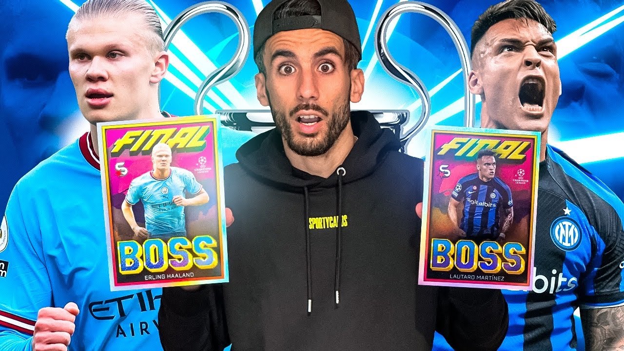 ⚽ ECCO CHI VINCERA' LA FINALE di CHAMPIONS LEAGUE! TOPPS SUPERSTARS ...