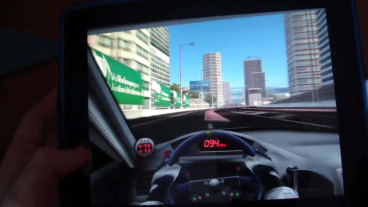REAL RACING HD IPAD - YouTube