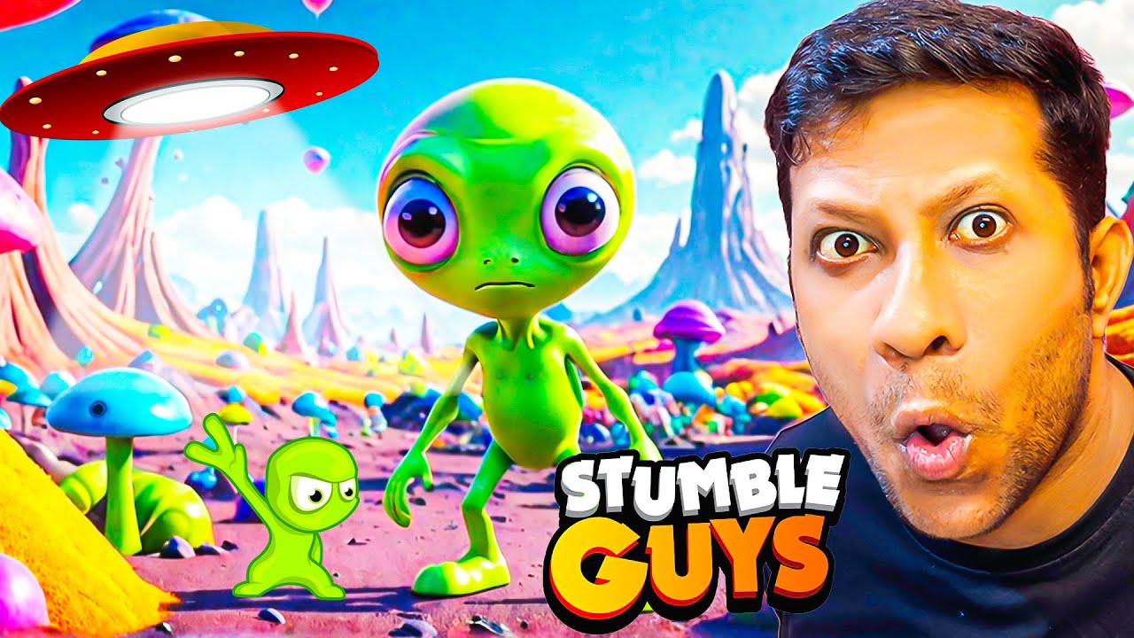 Stumble Guys Always a Fun Game || New Alien Map - YouTube