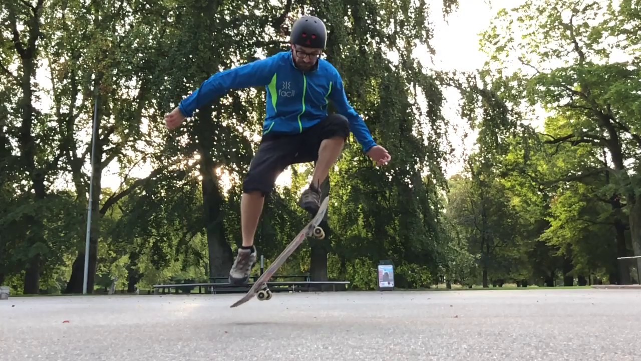 Learning how to ollie - finally BREAKTHROUGH in jump timing AND in ...