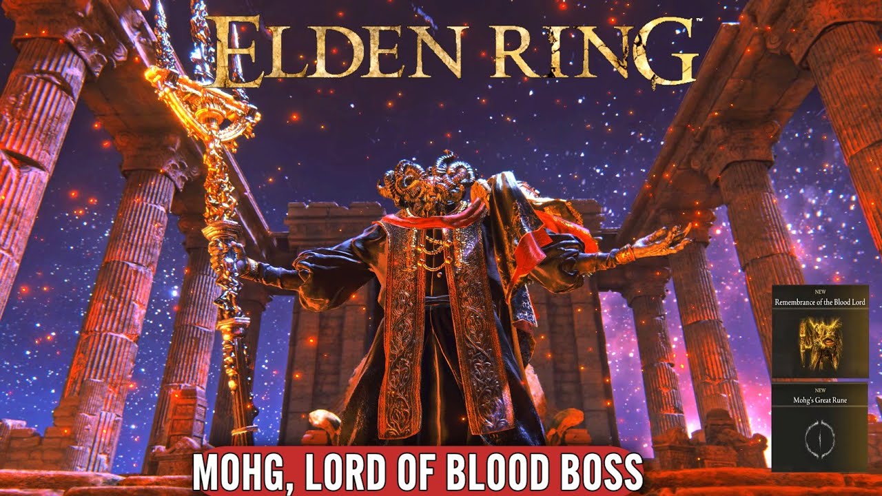 Elden Ring: Mohg, Lord of Blood hard hitting boss full guide [All ...