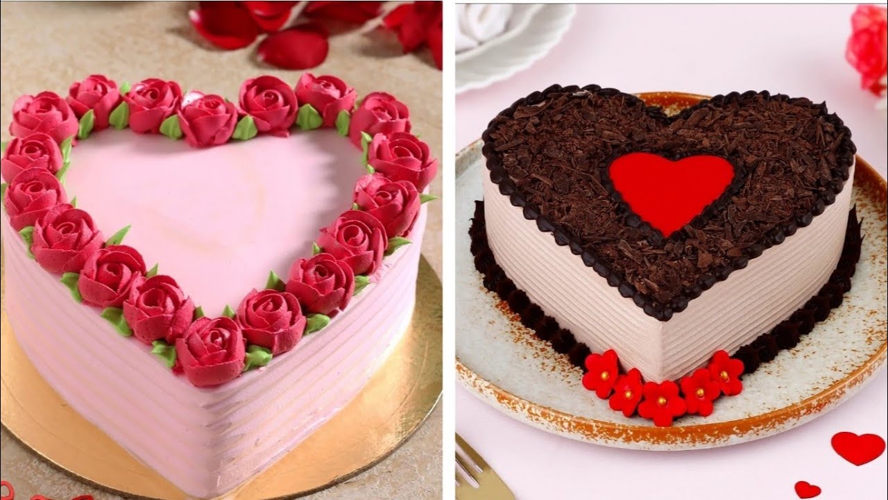 TOP 2 HEART Cake Decorating ideas for Your Love Most Satisfying Heart ...